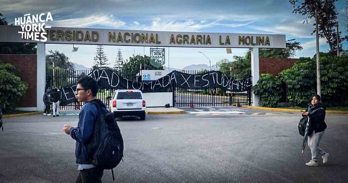 Estudiantes toman campus de la Universidad Nacional Agraria La Molina ...